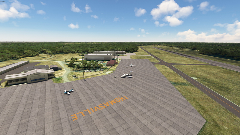 KTVI - Thomasville Regional Airport for Microsoft Flight Simulator | MSFS