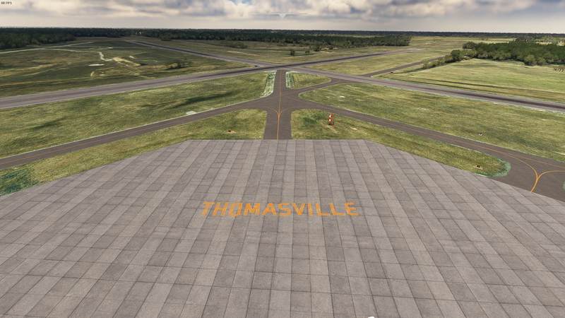 KTVI - Thomasville Regional Airport for Microsoft Flight Simulator | MSFS