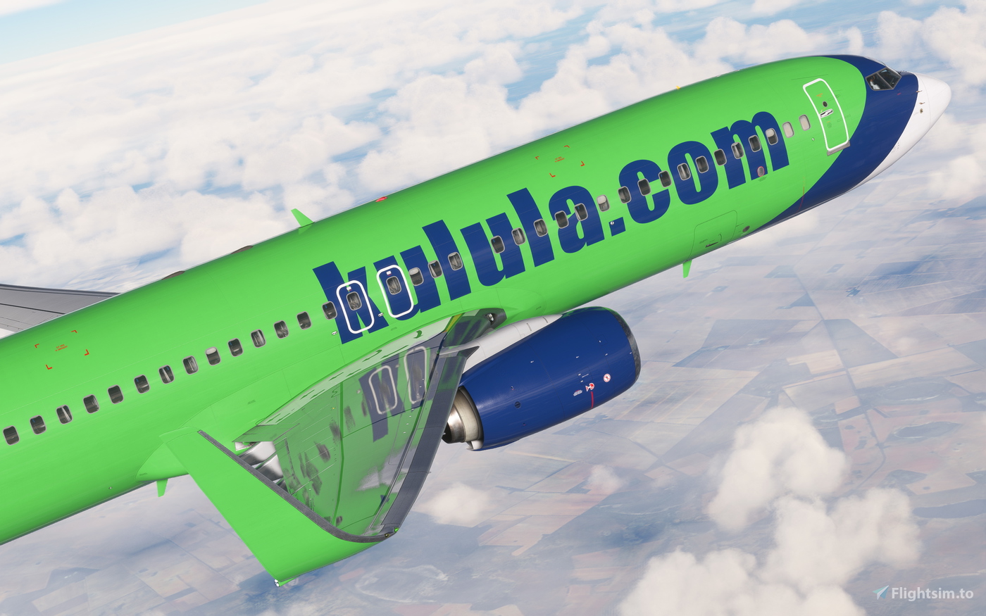 Kulula.com Boeing 737-800 PMDG BW ZS-OTG Original Livery (Fictional ...