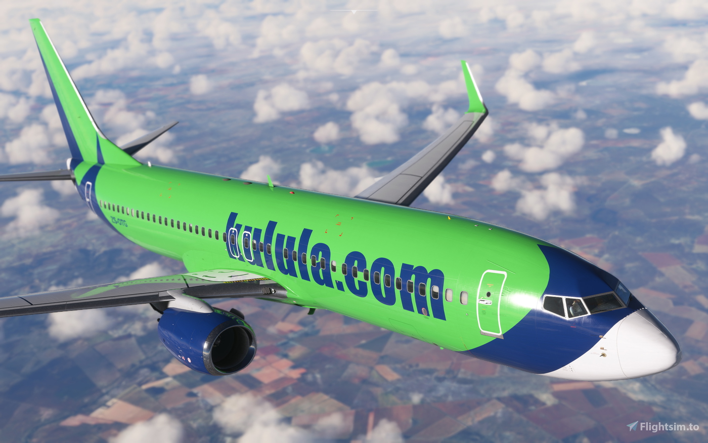 Kulula.com Boeing 737-800 PMDG BW ZS-OTG Original Livery (Fictional ...