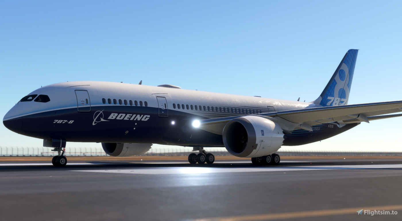 [Kuro B787-8 v2] Boeing House Color (Fictional) for Microsoft Flight ...