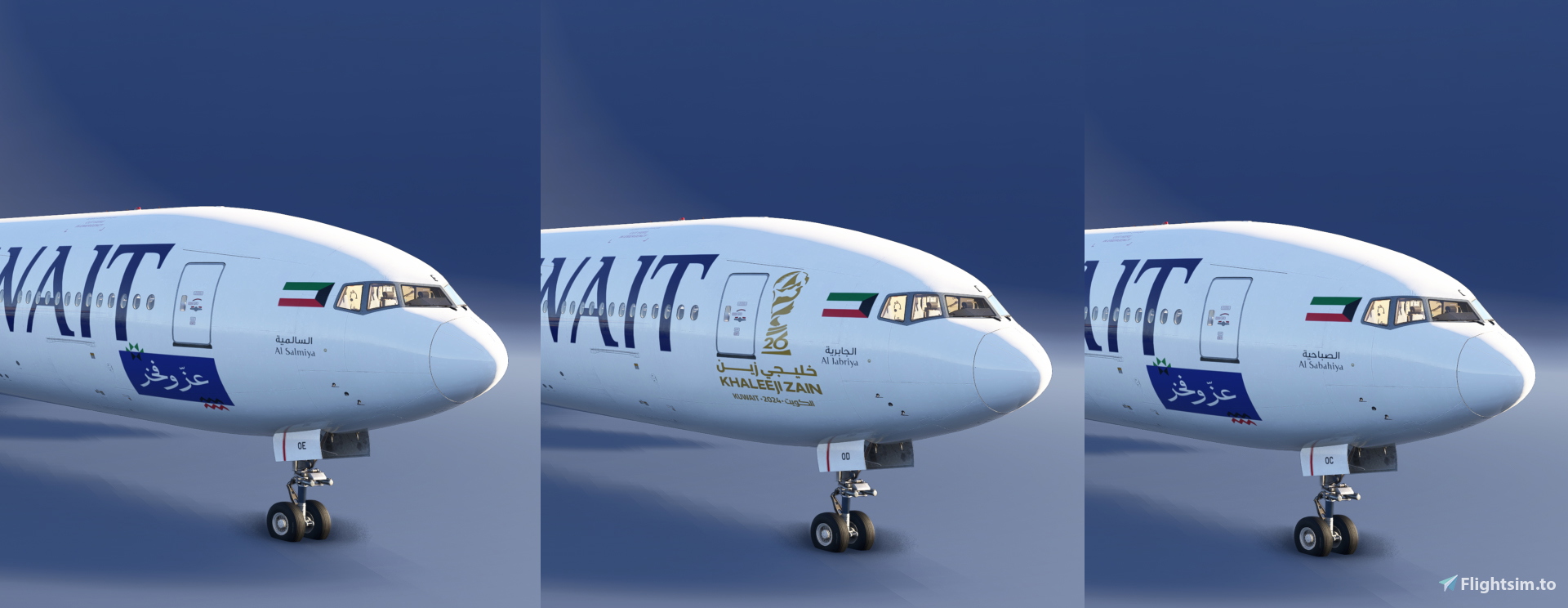 PMDG B777-300ER Kuwait Airways FLEET - Aircraft Liveries for MSFS ...