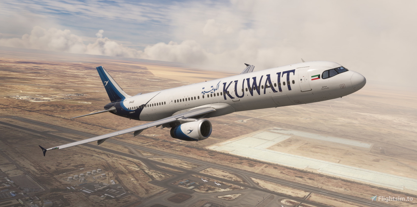 Kuwait Airways (IAE) | Fenixsim A321 | Cabin | Fictional | Requested ...