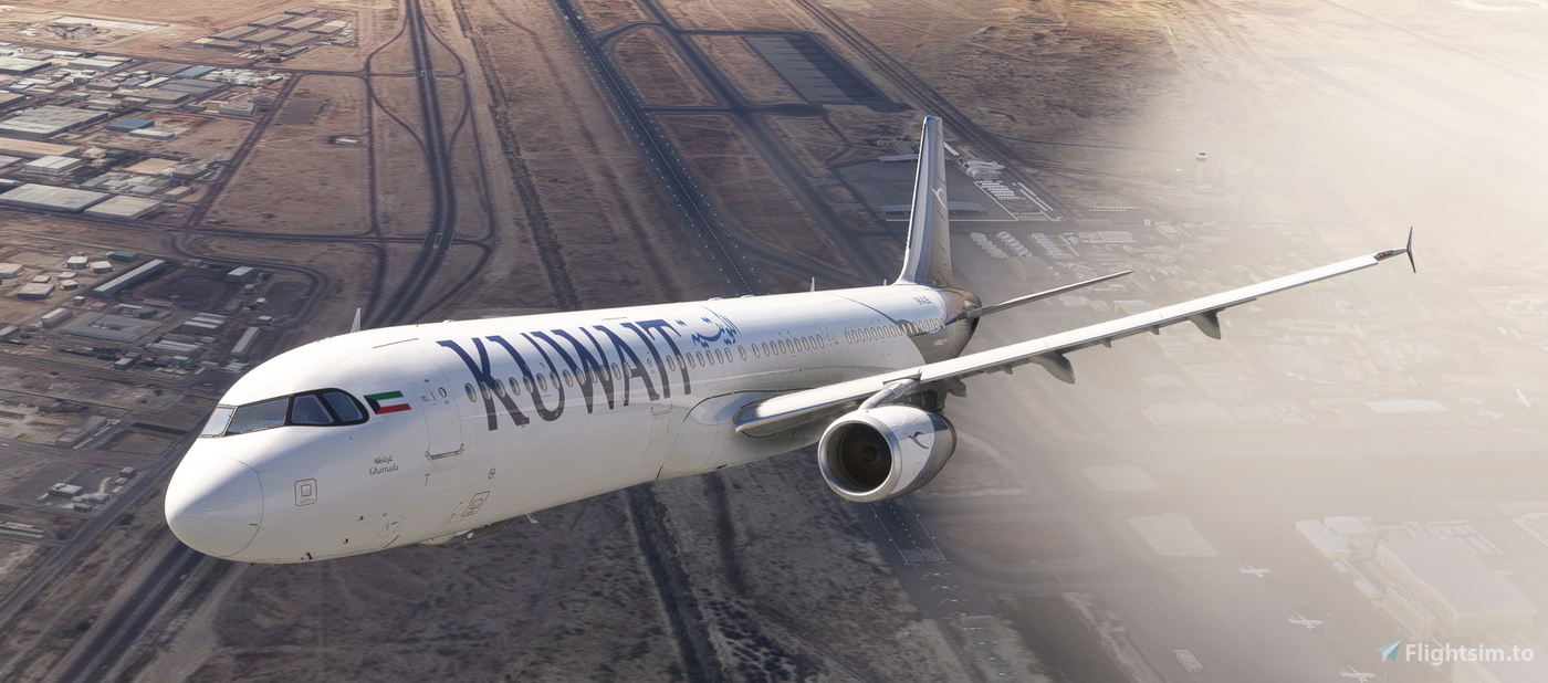Kuwait Airways (IAE) | Fenixsim A321 | Cabin | Fictional | Requested ...