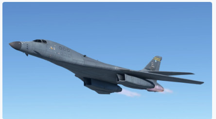 Kwikflight Bone (B1-B) Fantasy Livery Removal Mod pro Microsoft Flight ...