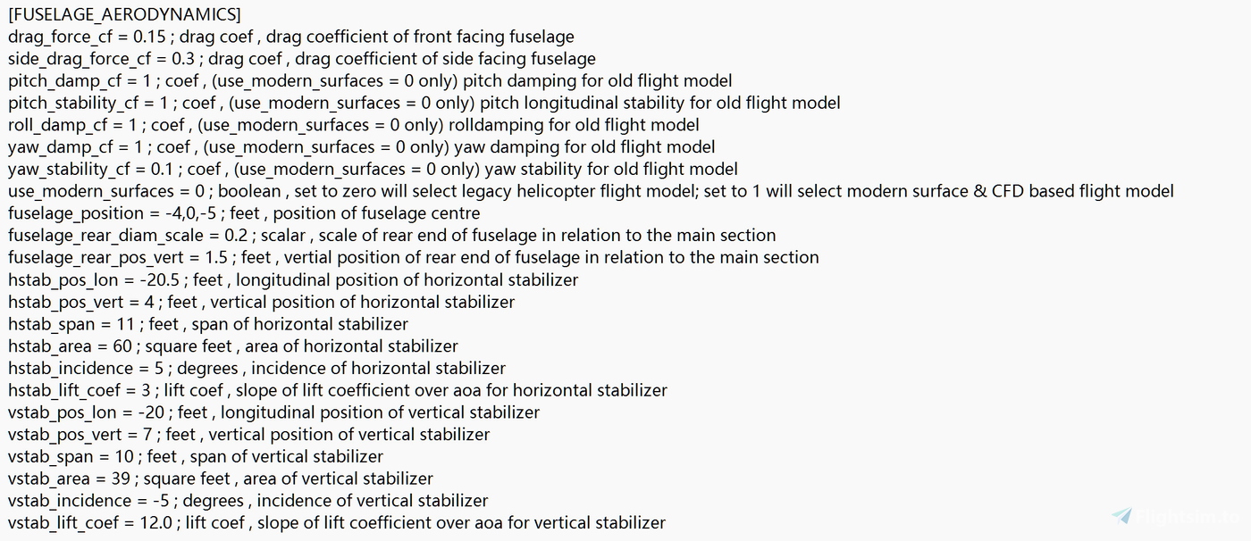 Kwikflight Hunter aerodynamic model fix（Do not download！！！！This item is ...