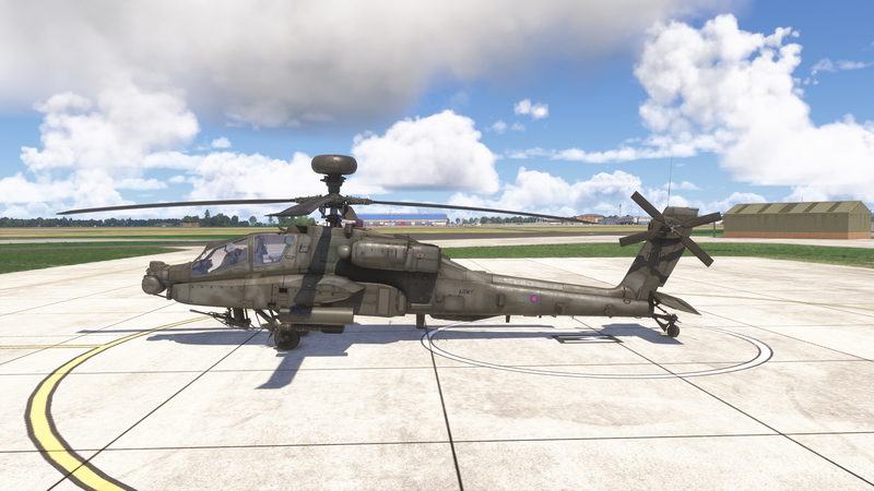 KwikFlight-Hunter-Livery-AAC Apache-2020 pour Microsoft Flight ...