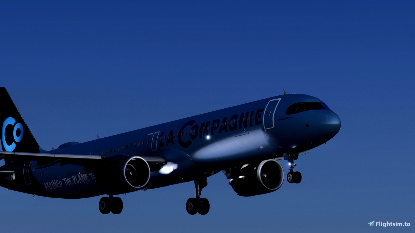 La Compagnie | A321LR/Neo | F-HBUZ | "A321Neo a plane to be" |8k ...