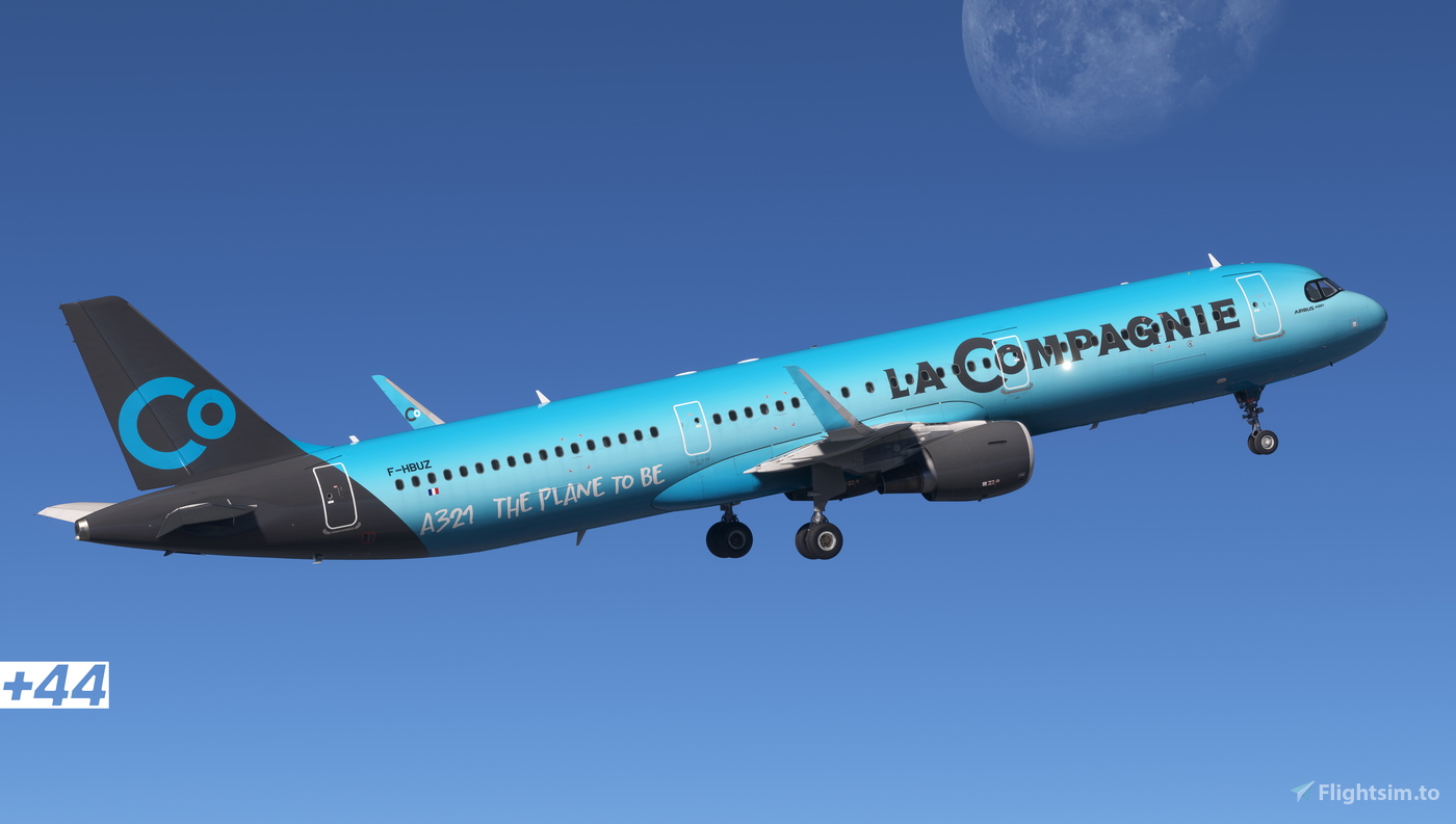 La Compagnie (F-HBUZ) Fenix A321 - 8K for Microsoft Flight Simulator | MSFS