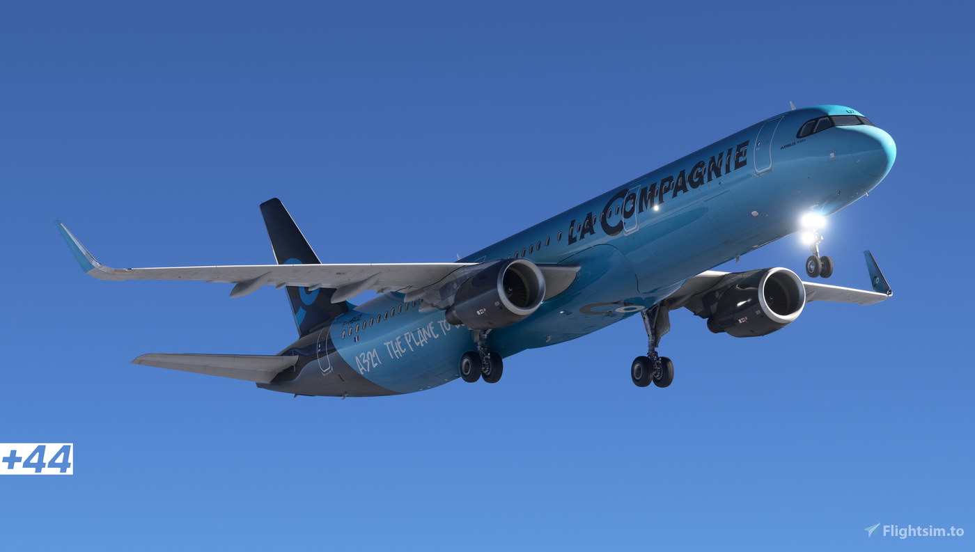 La Compagnie (F-HBUZ) Fenix A321 - 8K for Microsoft Flight Simulator | MSFS