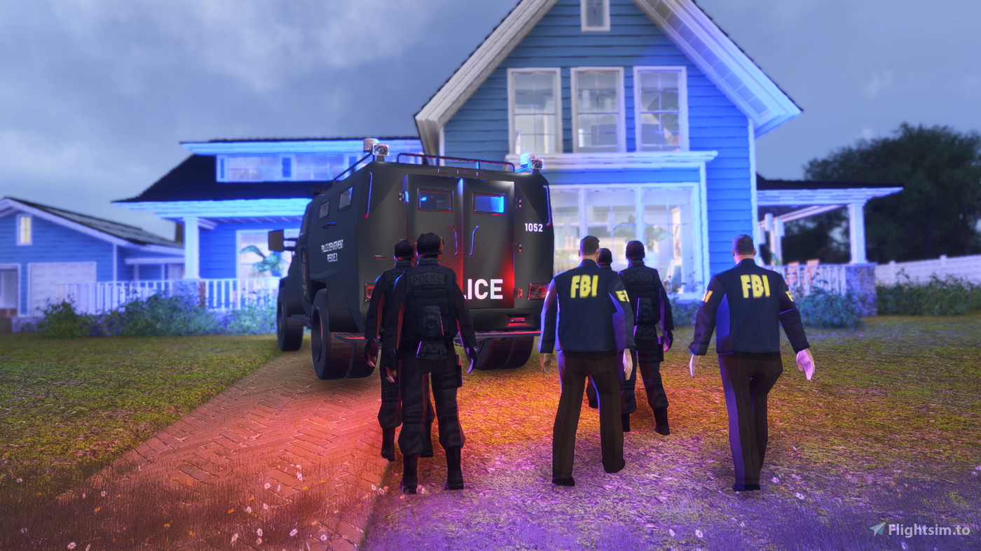 LA Swat Raid for Microsoft Flight Simulator | MSFS
