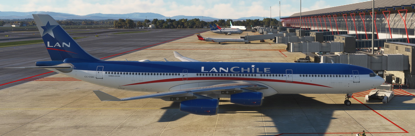 LAN CHILE CC-CQA 对于 Microsoft Flight Simulator | MSFS