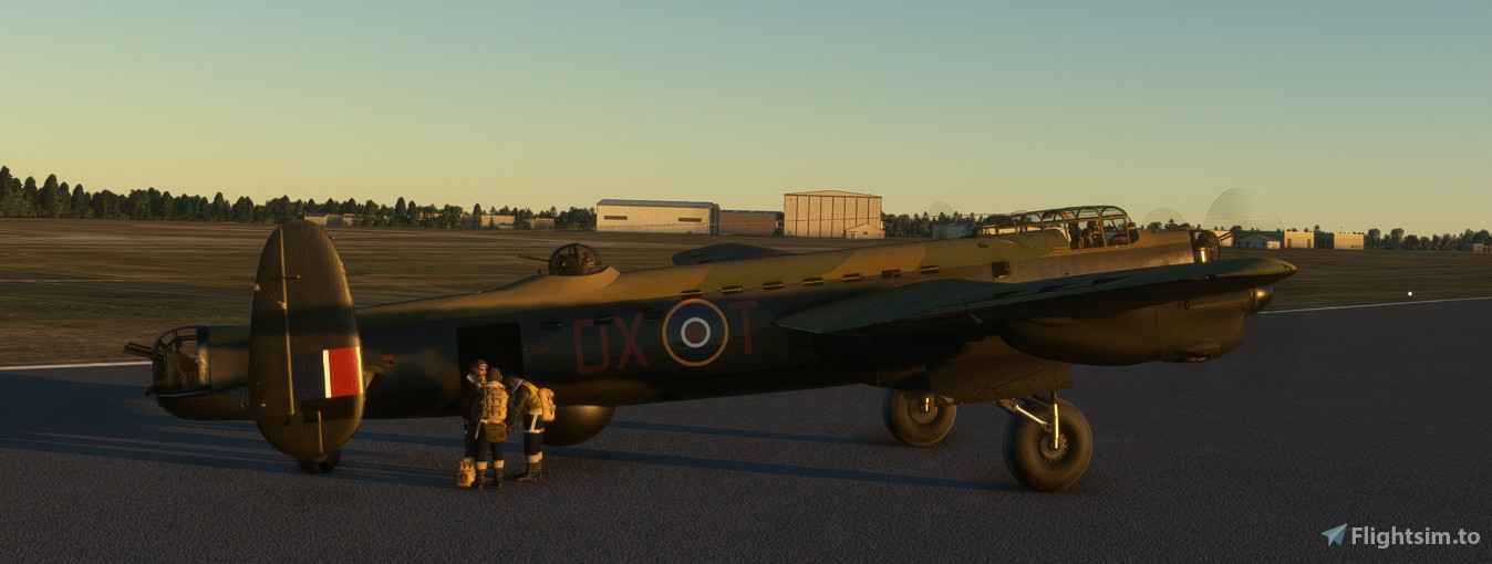 Lancaster ED616 对于 Microsoft Flight Simulator | MSFS