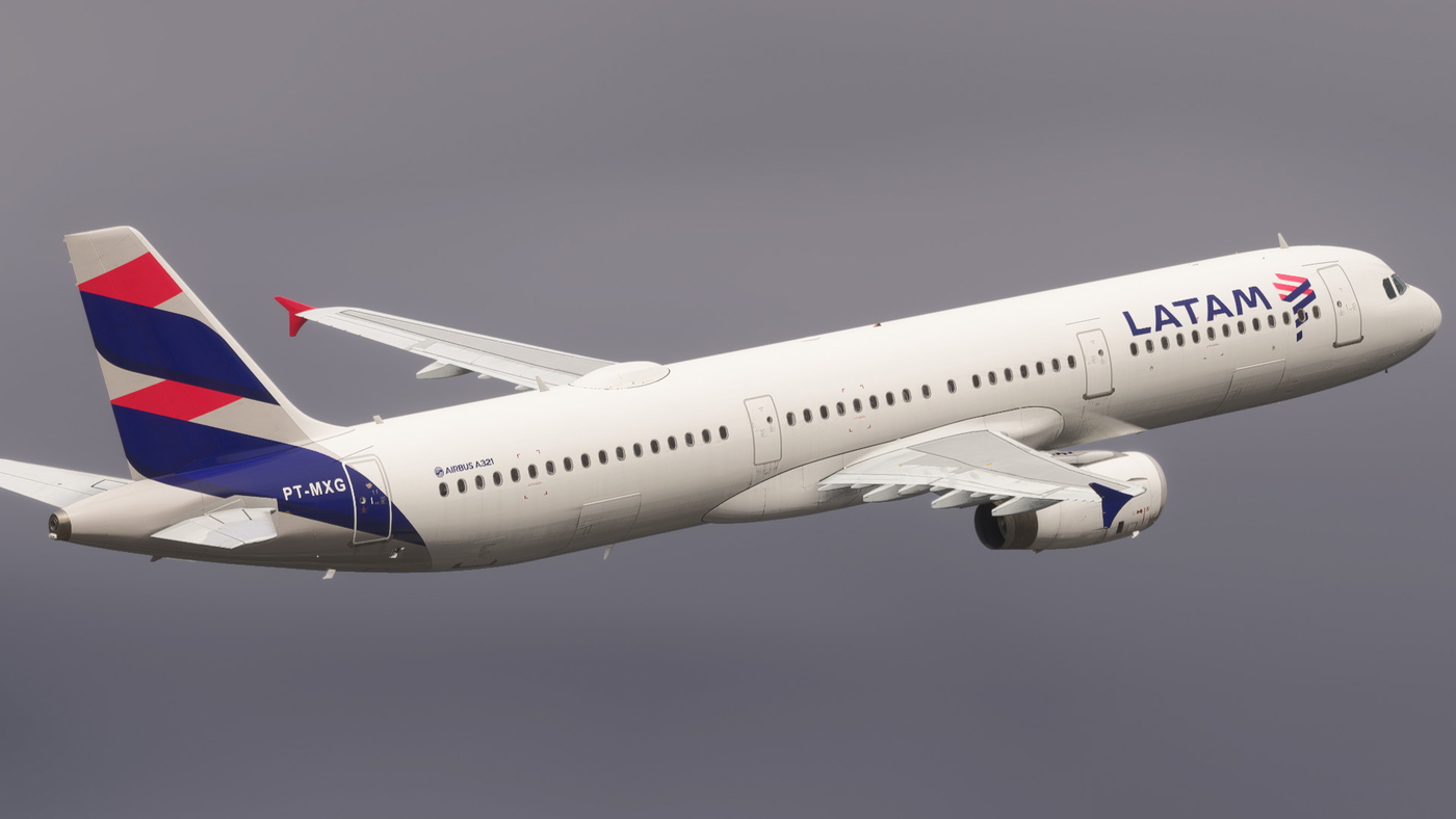 LATAM Airlines Group | Pack w/ Cabin | Fenixsim Airbus A321 pentru ...