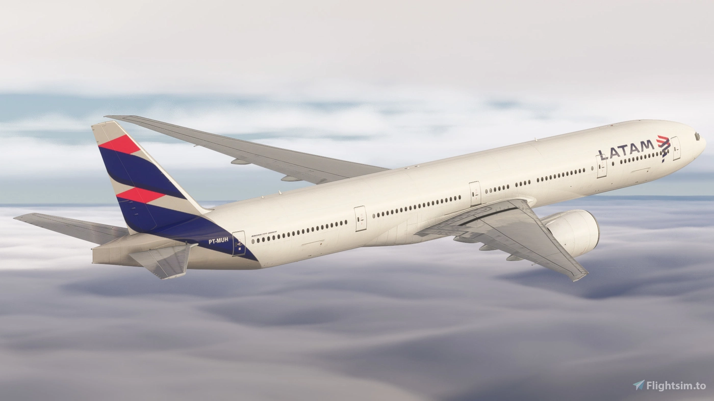 LATAM Airlines Brasil | Pack w/ Cabin | PMDG 777-300ER para Microsoft ...