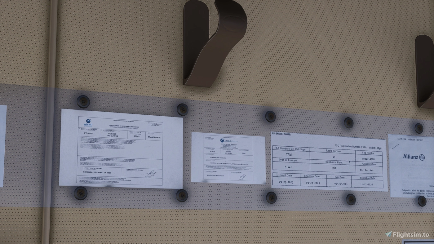 LATAM Airlines Brasil | Pack w/ Cabin | PMDG 777-300ER dla Microsoft ...