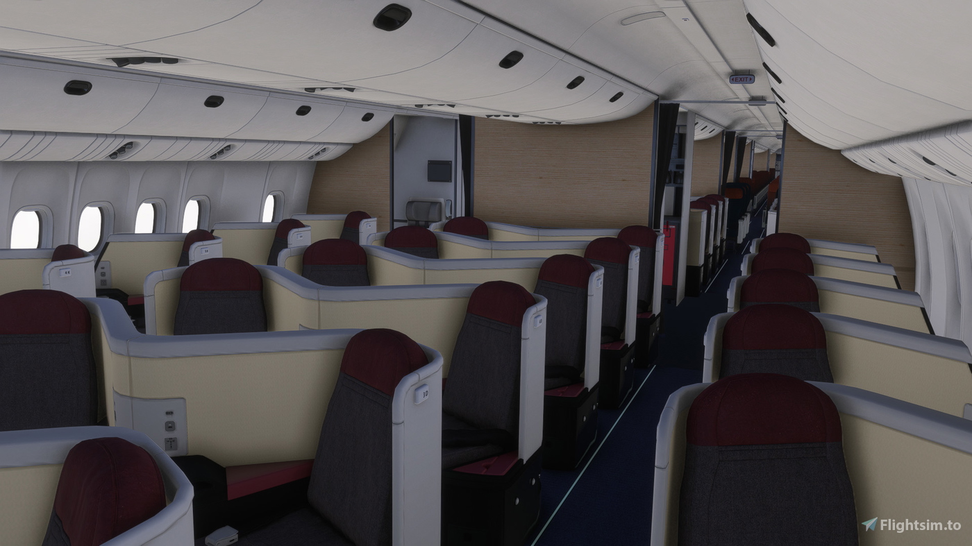 LATAM Airlines Brasil | Pack w/ Cabin | PMDG 777-300ER 对于 Microsoft ...