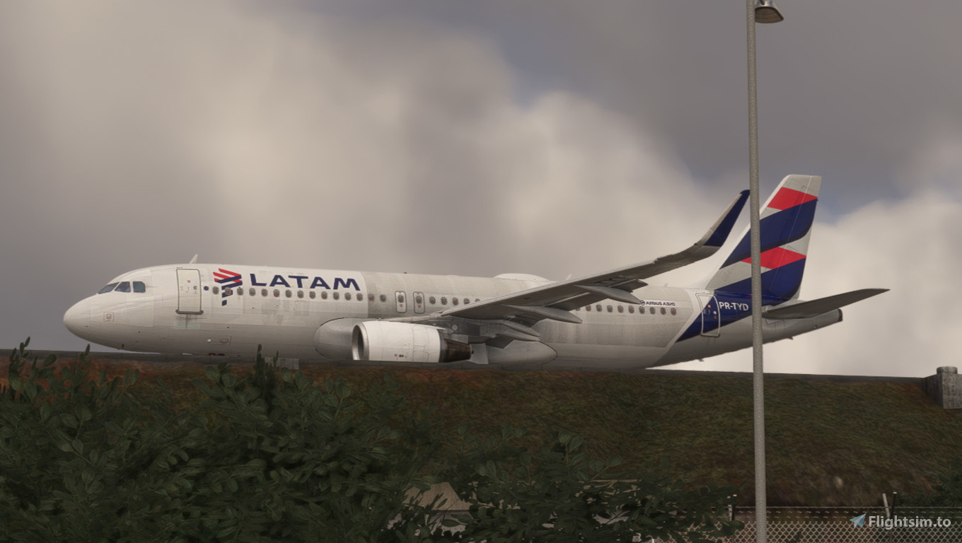 LATAM Airlines Brazil , Fenix A320SL CFM (2025) PT-TYD per Microsoft Flight Simulator | MSFS