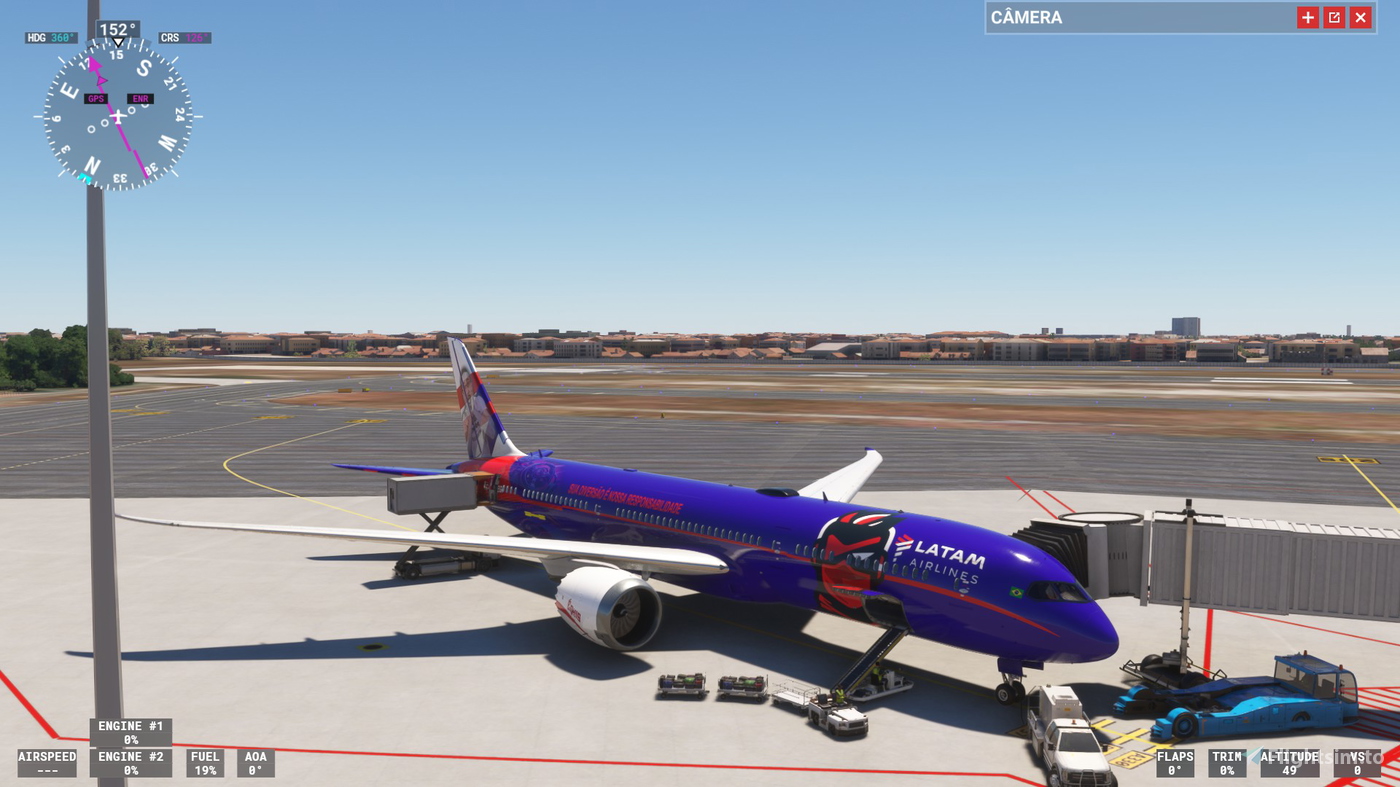 Latam Airlines Équis Gamer - Boeing 787-900 Horizon Sim - AeroArt ...