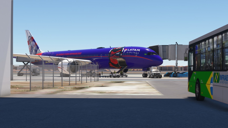 Latam Airlines Équis Gamer - Boeing 787-900 Horizon Sim - AeroArt ...
