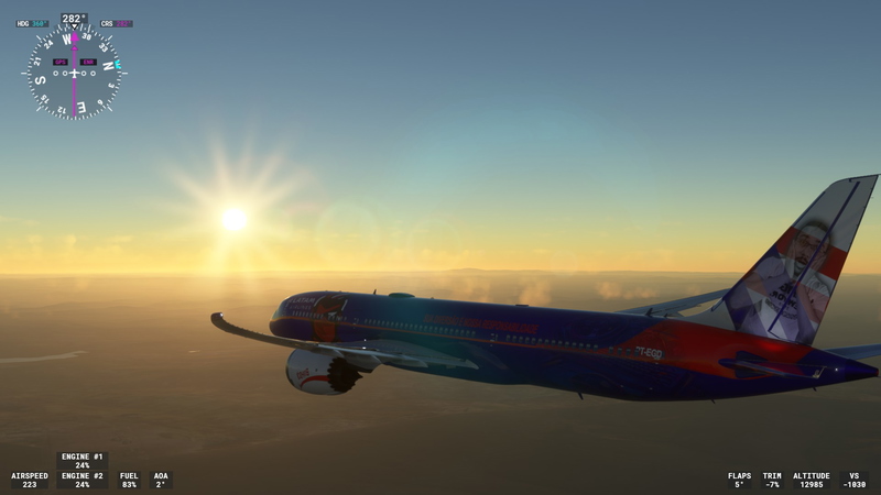 Latam Airlines Équis Gamer - Boeing 787-900 Horizon Sim - AeroArt ...