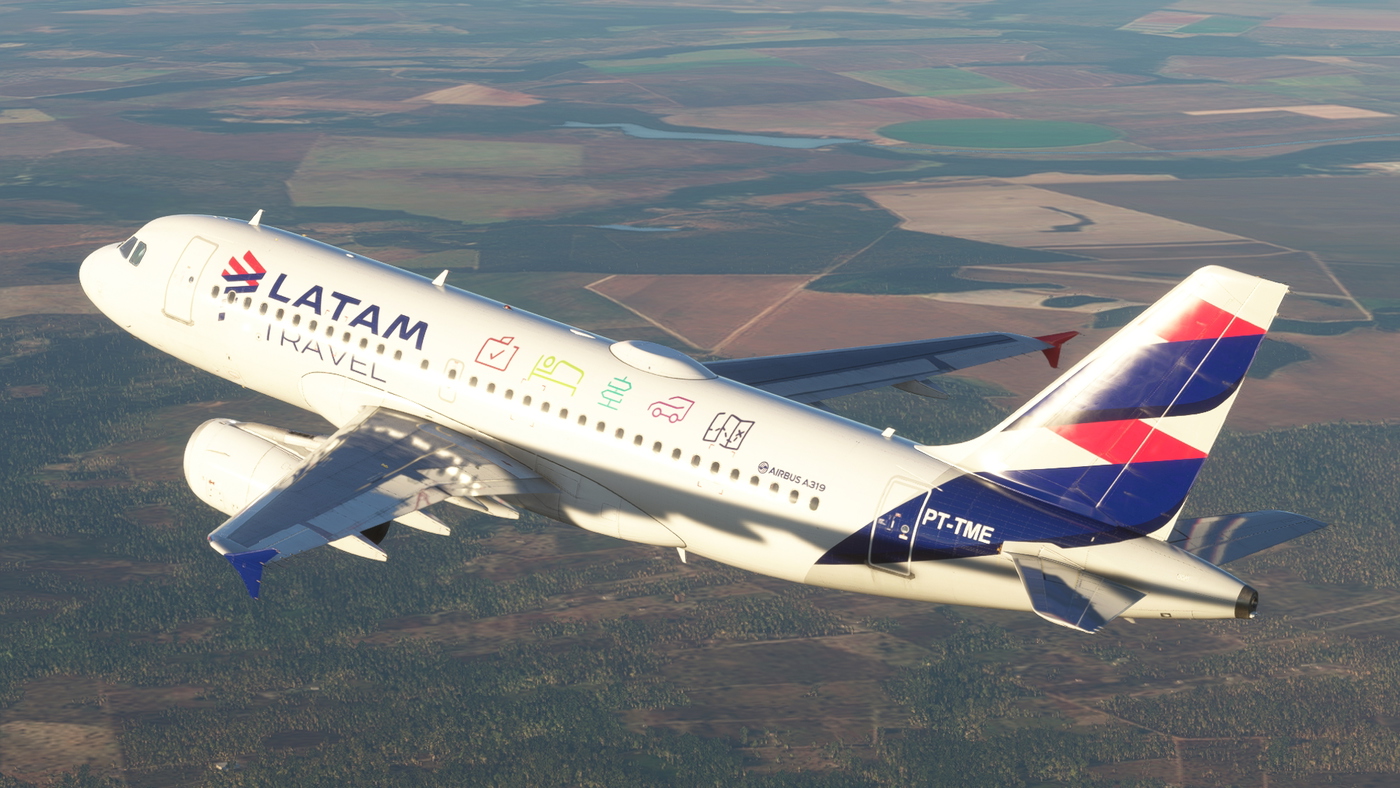LATAM Brasil "LATAM Travel" PT-TME for Microsoft Flight Simulator | MSFS