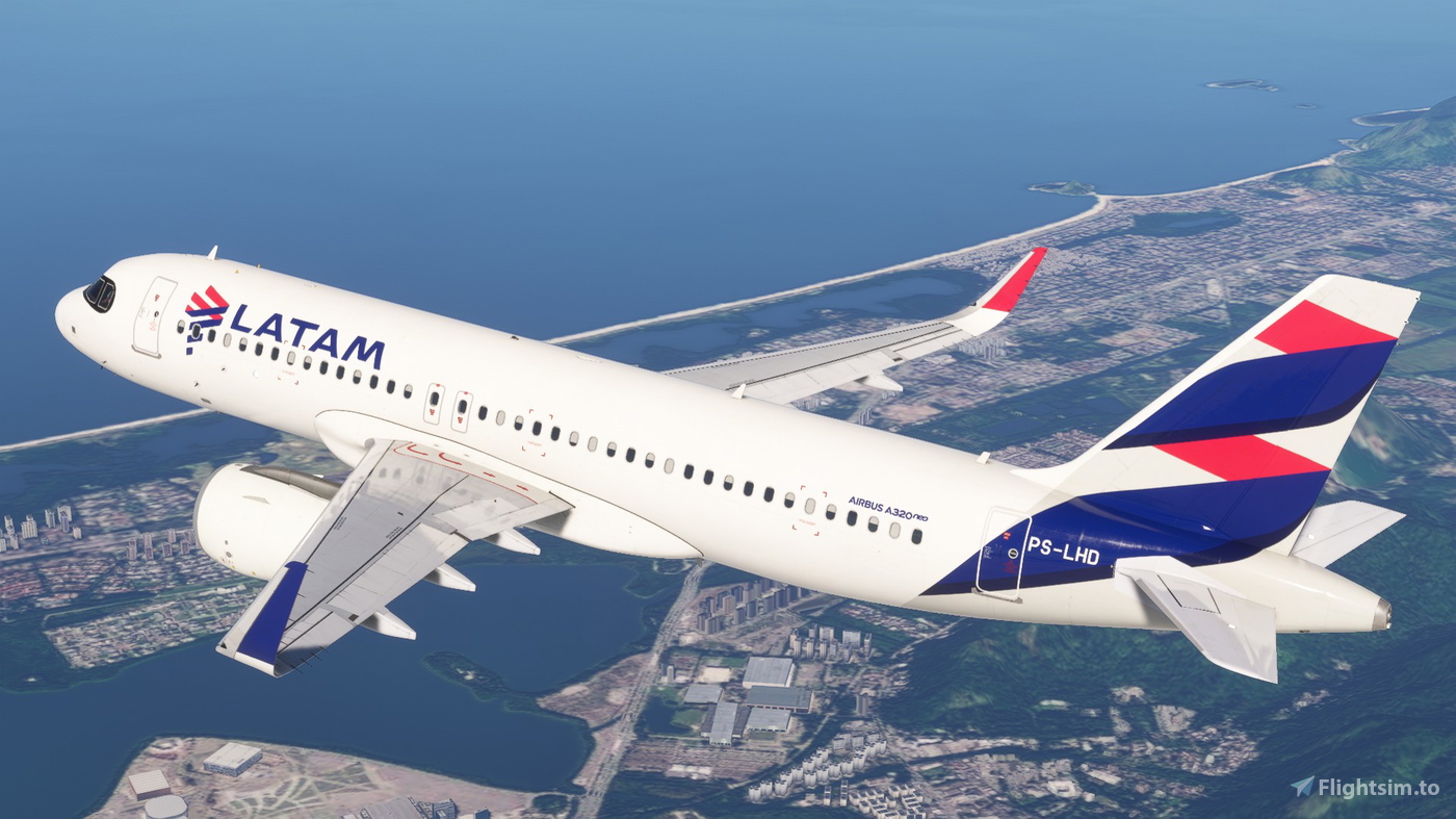 LATAM Brasil PS-LHD for Microsoft Flight Simulator | MSFS