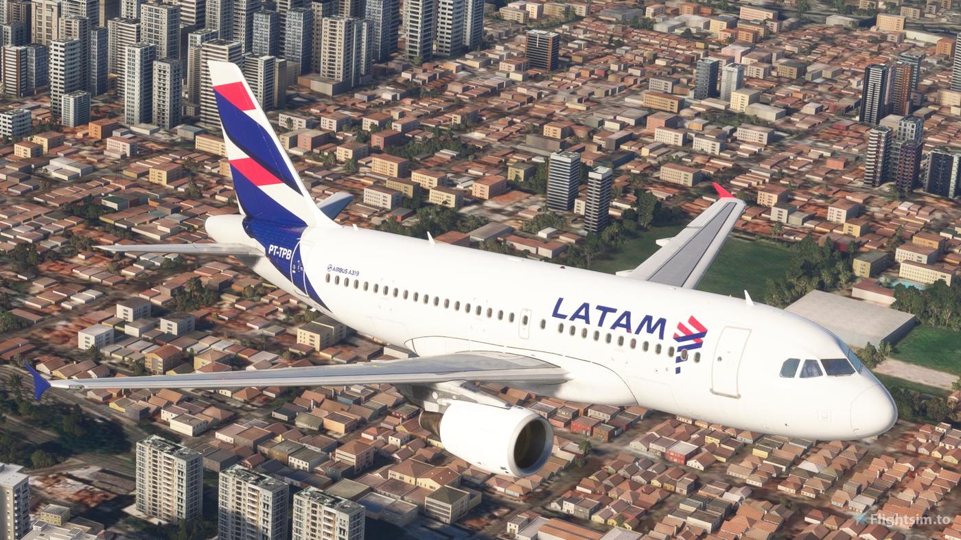 LATAM Brasil PT-TPB for Microsoft Flight Simulator | MSFS