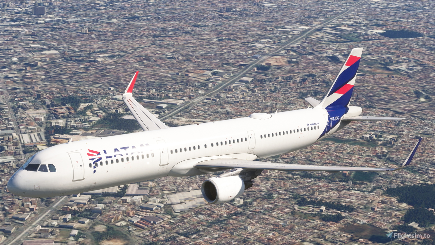 LATAM Brasil PT-XPJ | w/Cabin for Microsoft Flight Simulator | MSFS