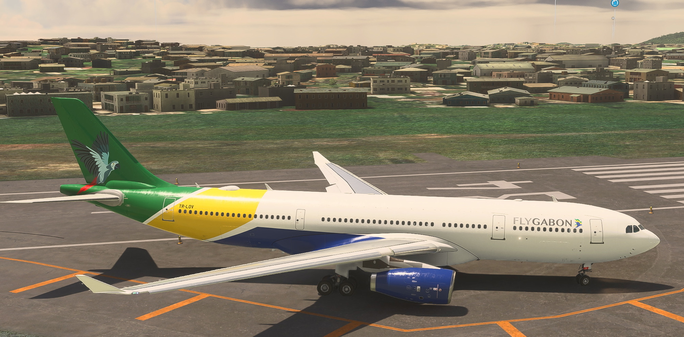 LatinVFR A330-200 Fly Gabon TR-LOV for Microsoft Flight Simulator | MSFS