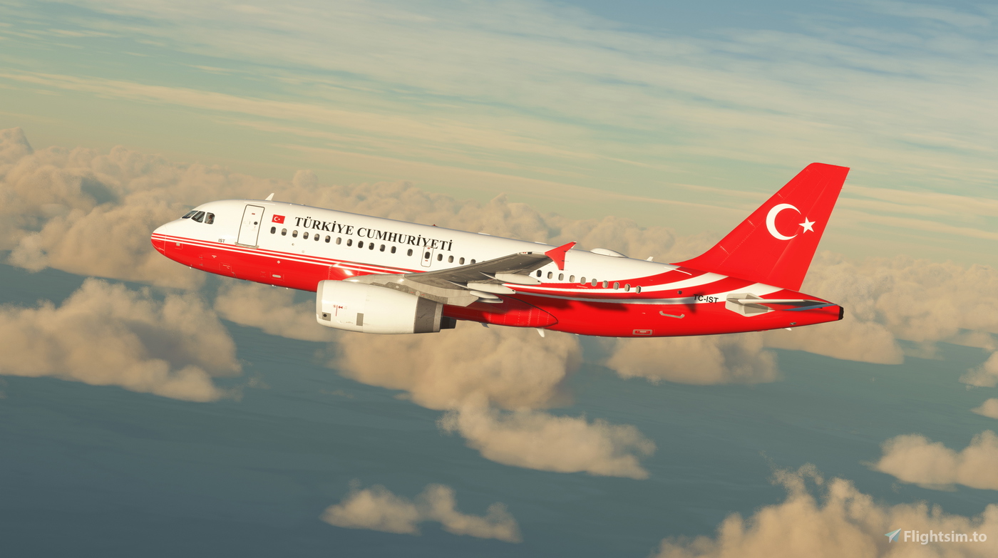 LatinVFR A319-ACJ Turkish Government "TC-IST" (8K) for Microsoft Flight ...