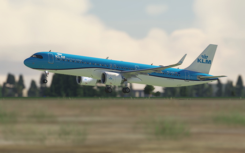 LatinVFR A321neo KLM (PH-AXA) 8K for Microsoft Flight Simulator | MSFS