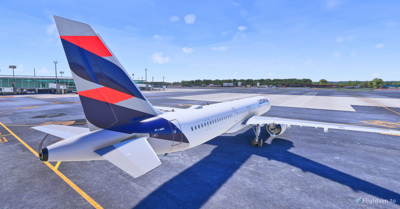 LatinVFR A321neo LR PW LATAM Airlines PT-MXH for Microsoft Flight Simulator | MSFS