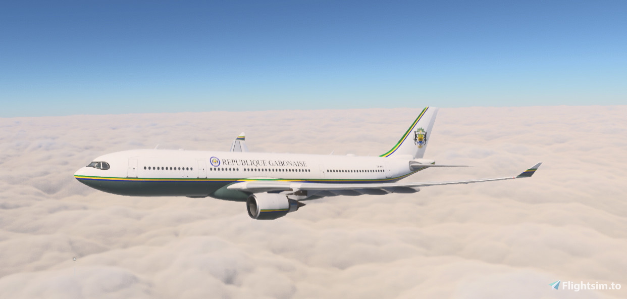 LatinVFR A330-200GE-Gabon Government -TR-KPS for Microsoft Flight ...