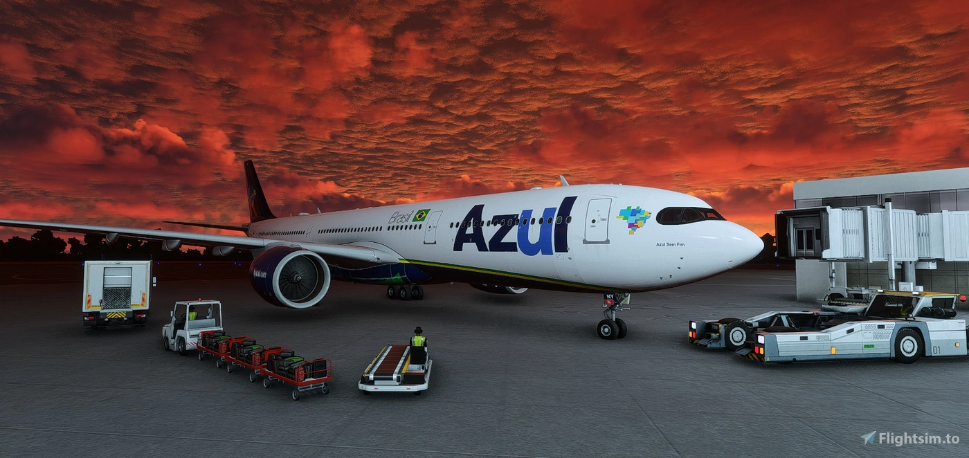 LatinVFR A330-900 Azul Linhas Aéreas "PT-ANZ" for Microsoft Flight ...