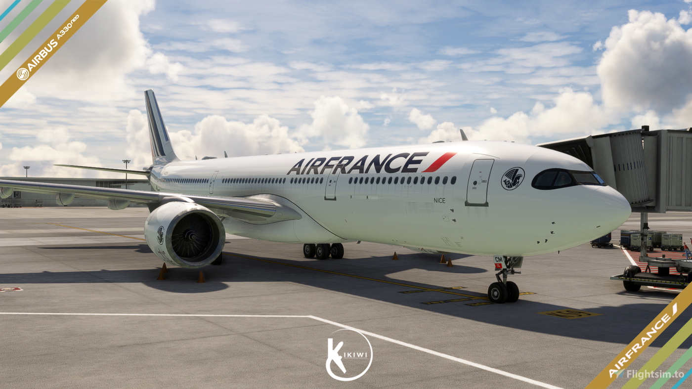 LatinVFR Airbus A330-900neo Air France 2021 4K & 8K for Microsoft Flight Simulator | MSFS