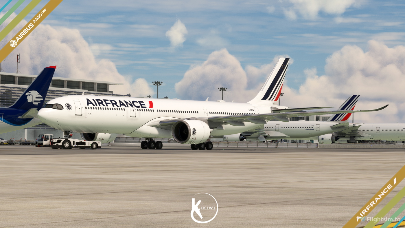 LatinVFR Airbus A330-900neo Air France 2021 4K & 8K for Microsoft Flight Simulator | MSFS