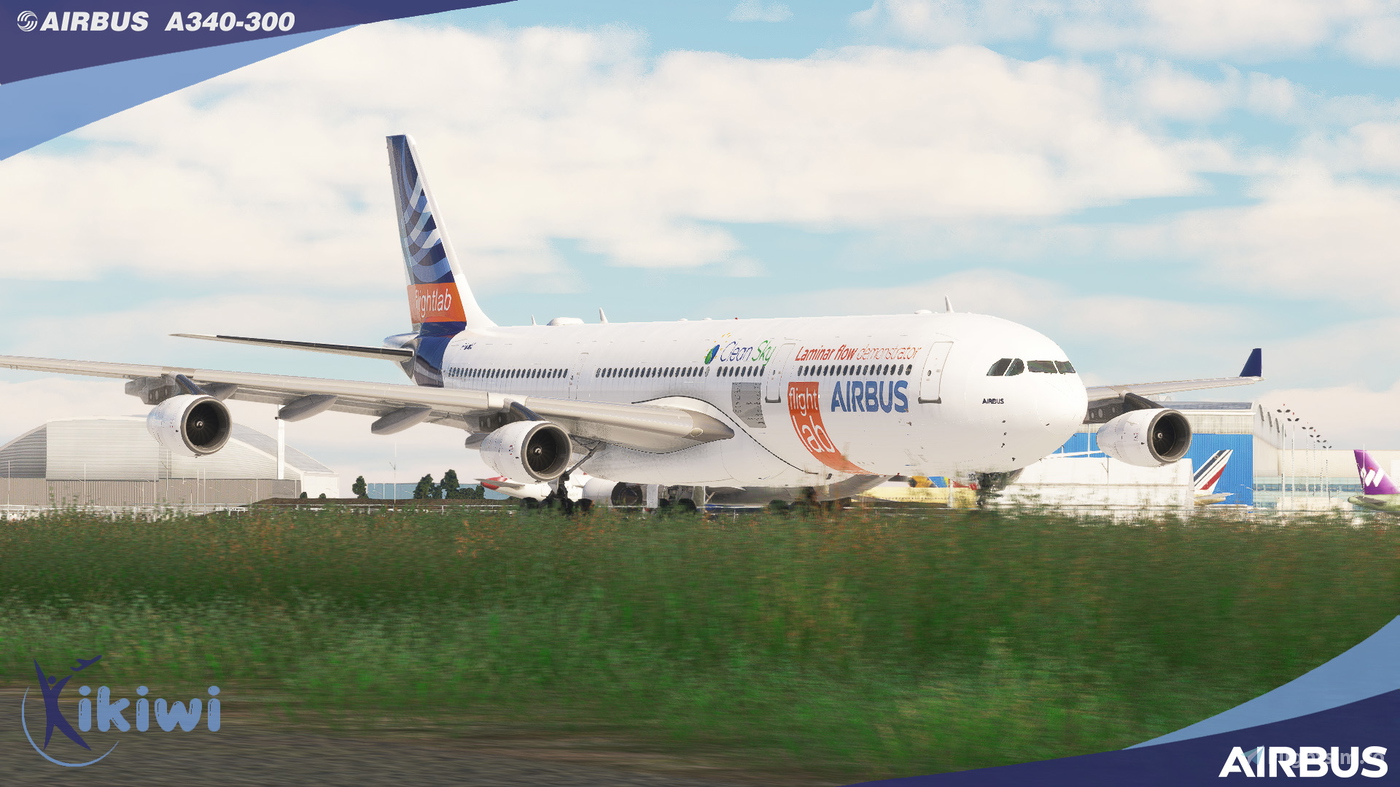 LatinVFR A340-300 Airbus House Livery Flightlab F-WWAI 8K pour ...