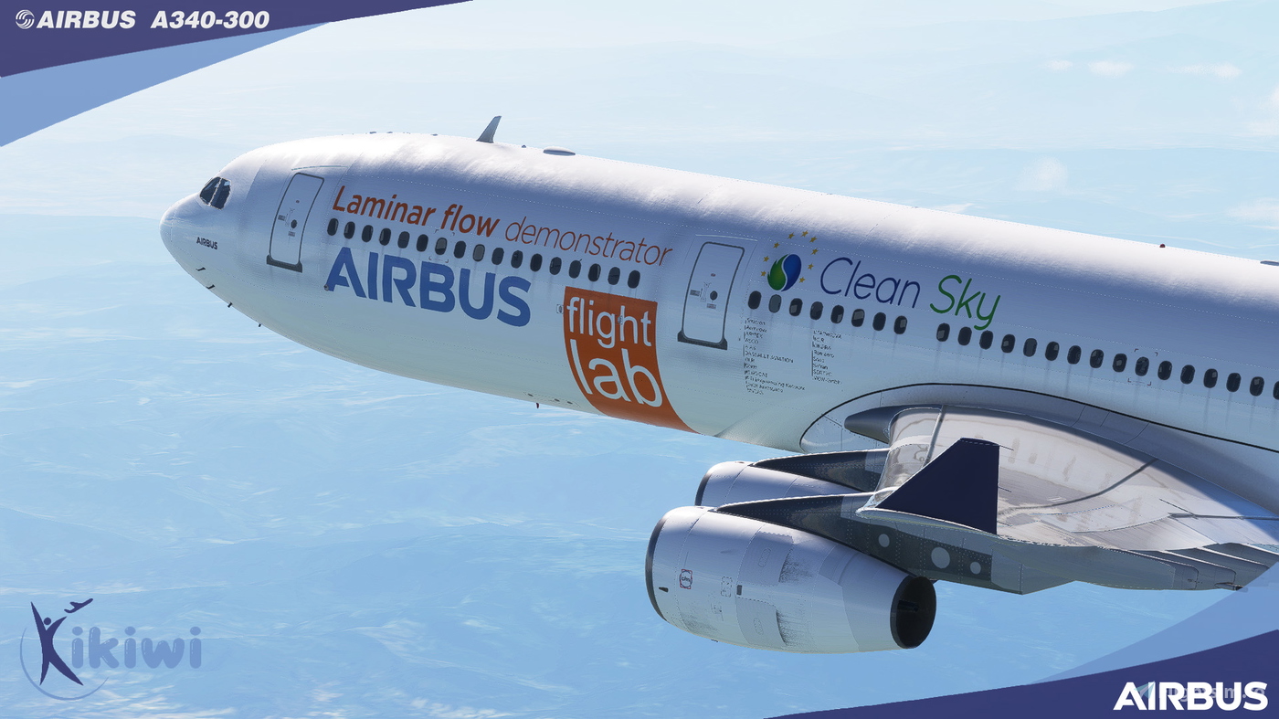 LatinVFR A340-300 Airbus House Livery Flightlab F-WWAI 8K pour ...