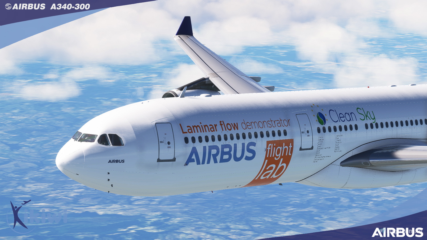 LatinVFR A340-300 Airbus House Livery Flightlab F-WWAI 8K pour ...