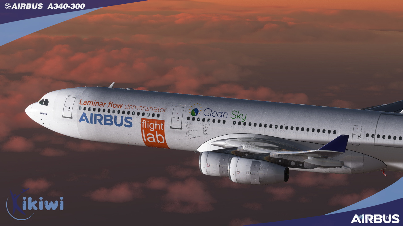 LatinVFR A340-300 Airbus House Livery Flightlab F-WWAI 8K pour ...