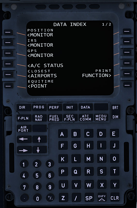 LatinVFR A340-300 MCDU external use with AAO for Microsoft Flight ...
