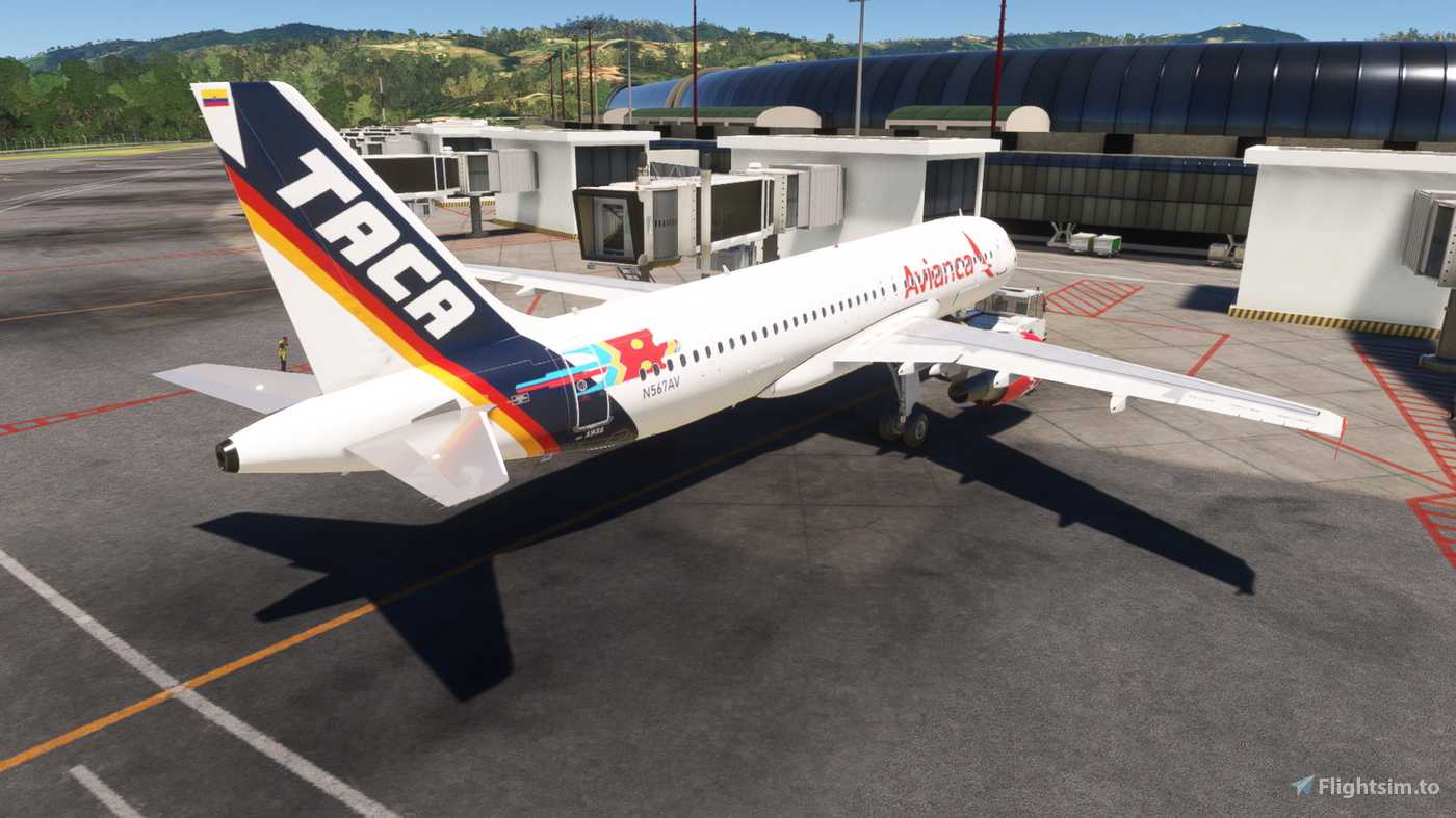 LatinVFR Airbus A320-200 Avianca N567AV (TACA) for Microsoft Flight ...
