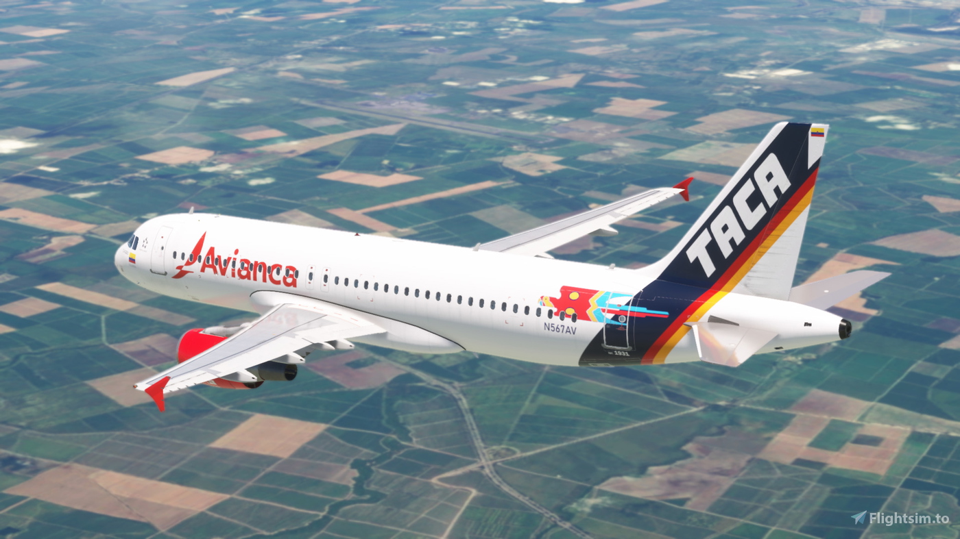 LatinVFR Airbus A320-200 Avianca N567AV (TACA) for Microsoft Flight ...