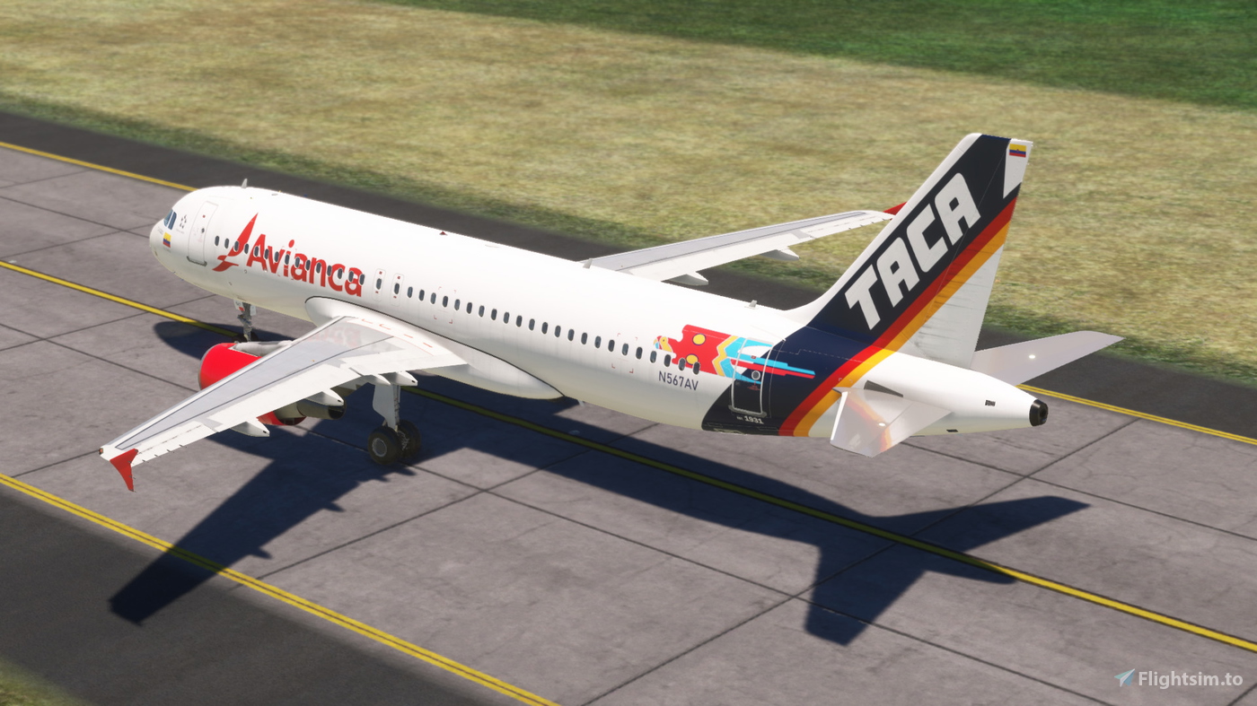 LatinVFR Airbus A320-200 Avianca N567AV (TACA) for Microsoft Flight ...