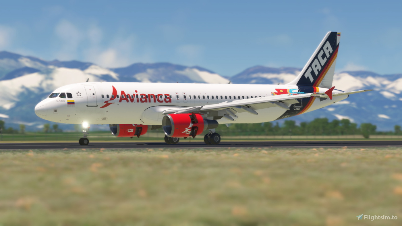 LatinVFR Airbus A320-200 Avianca N567AV (TACA) for Microsoft Flight ...