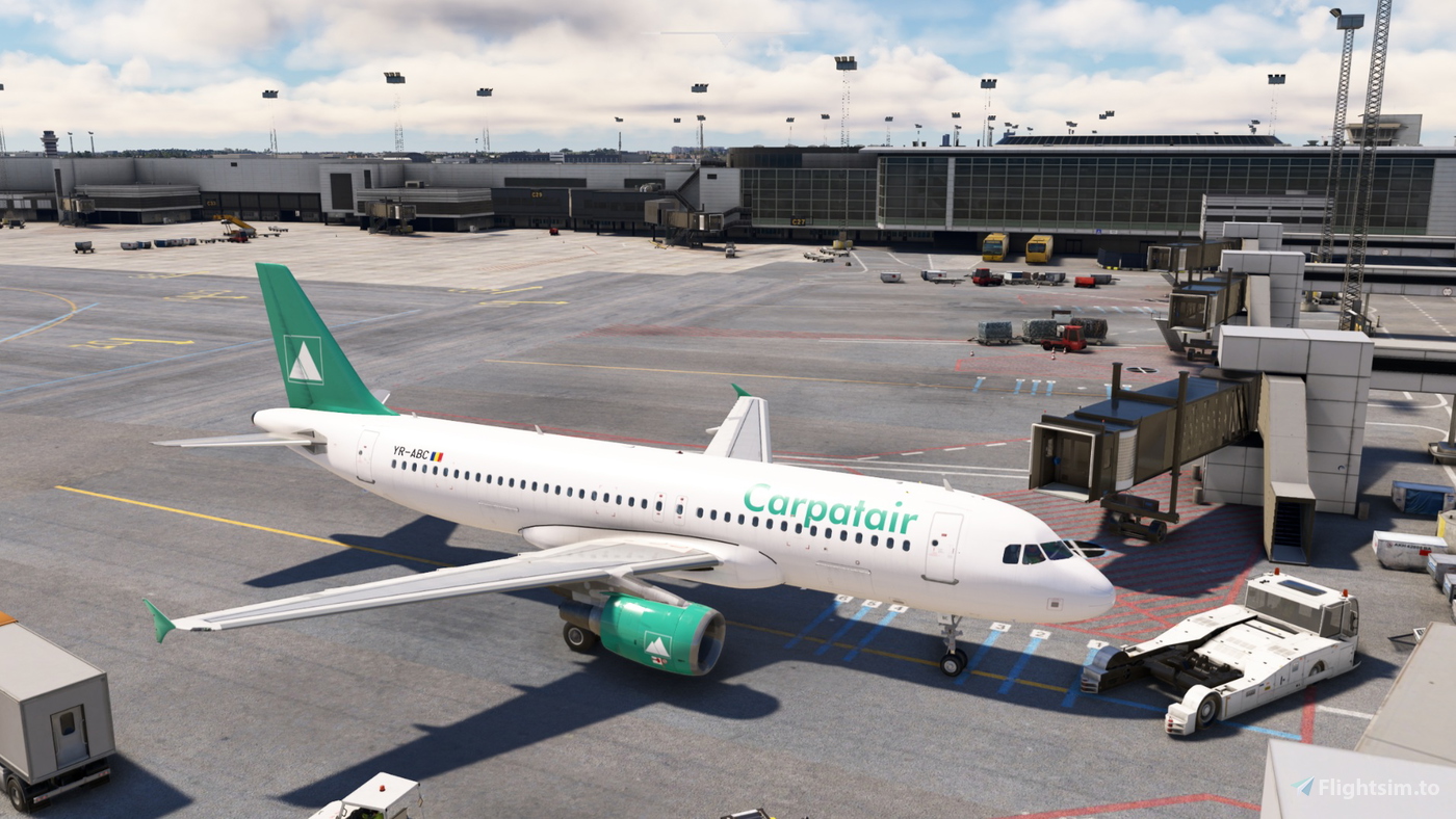 LatinVFR Airbus A320 Carpatair (YR-ABC) for Microsoft Flight Simulator ...