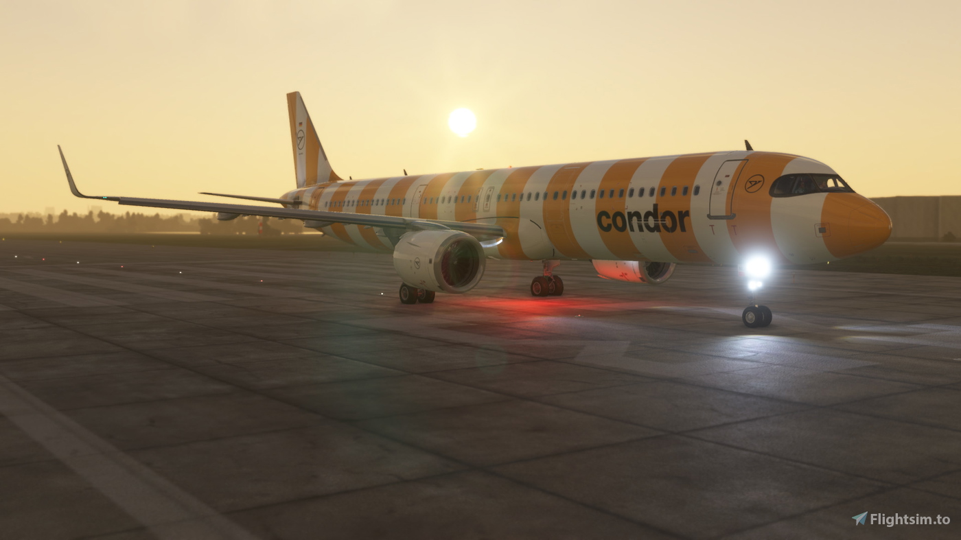 LatinVFR Airbus A321neo LR PW Condor Airlines D-ANLA for Microsoft ...