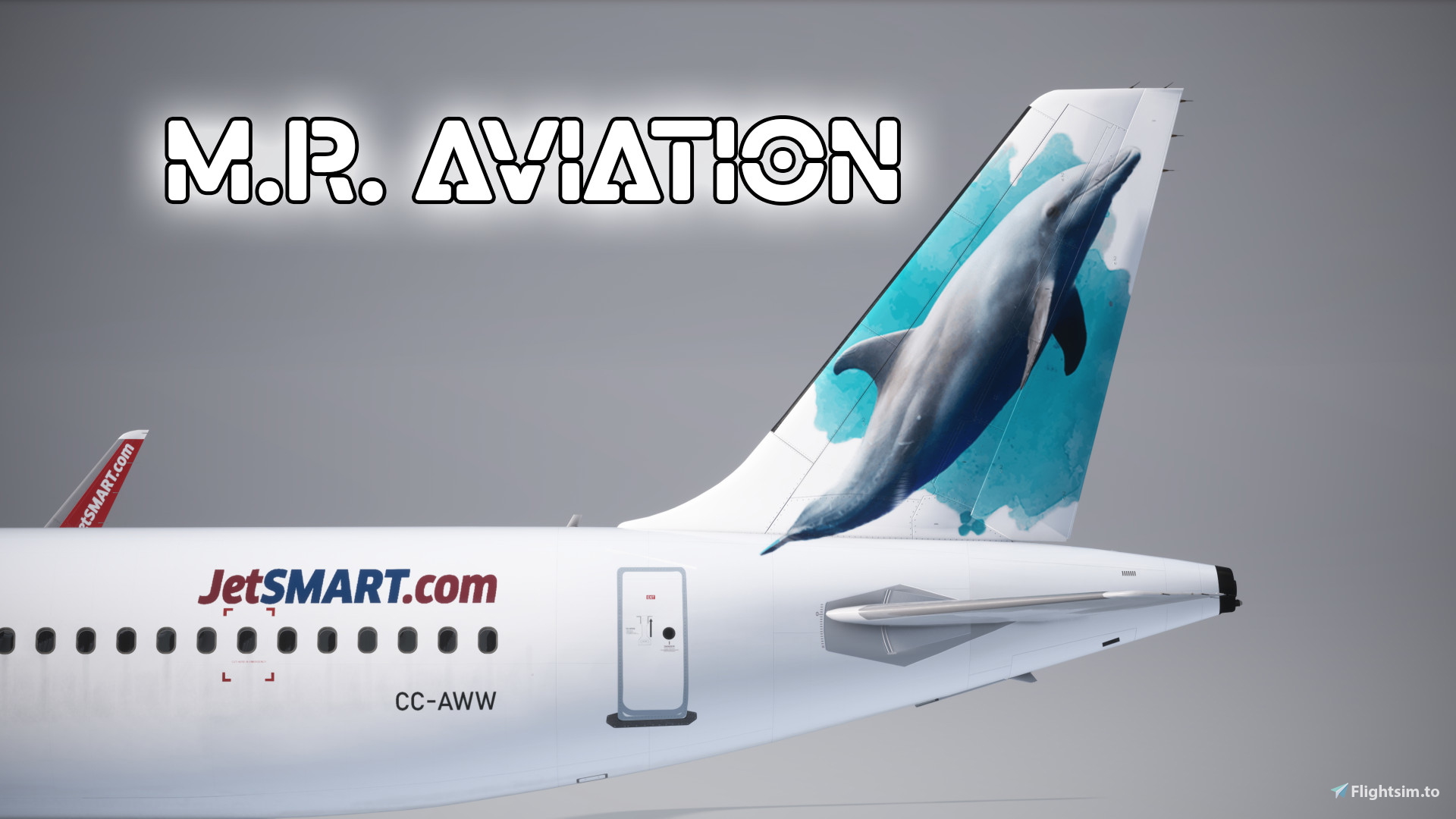 LatinVFR Airbus A321neo PW JetSMART CC-AWW (Delfín Nariz de Botella ...