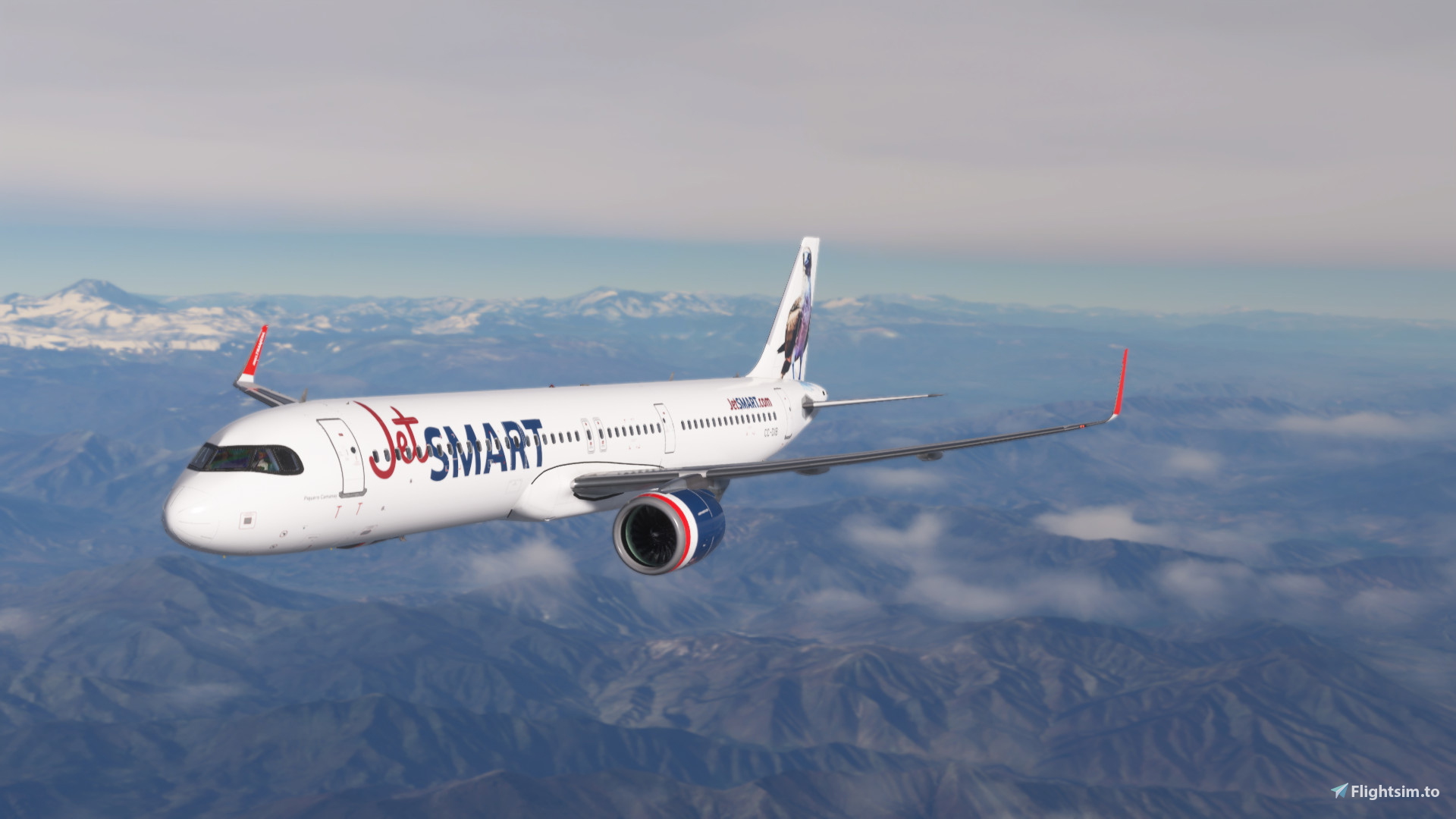 LatinVFR Airbus A321neo PW JetSMART CC-DIB (Piquero Camanay) - MSFS Add ...